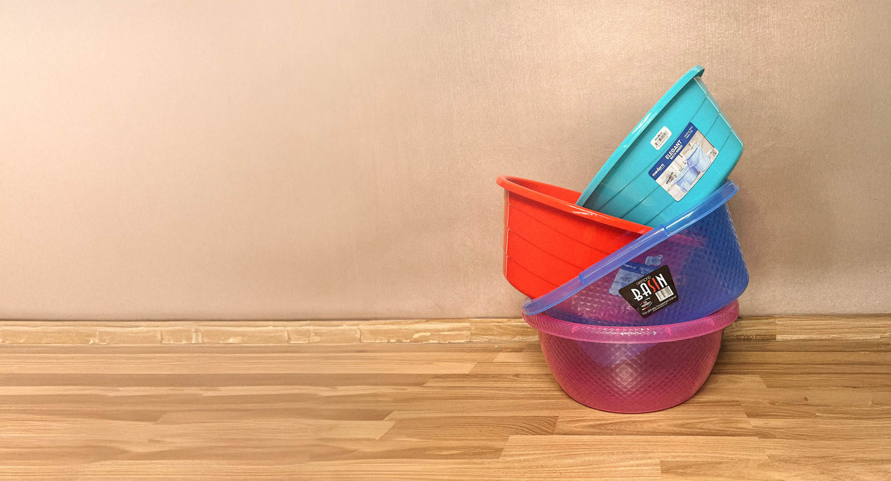 Buy Plastic Buckets and Mugs | Bath Accessories- Modern Homeware